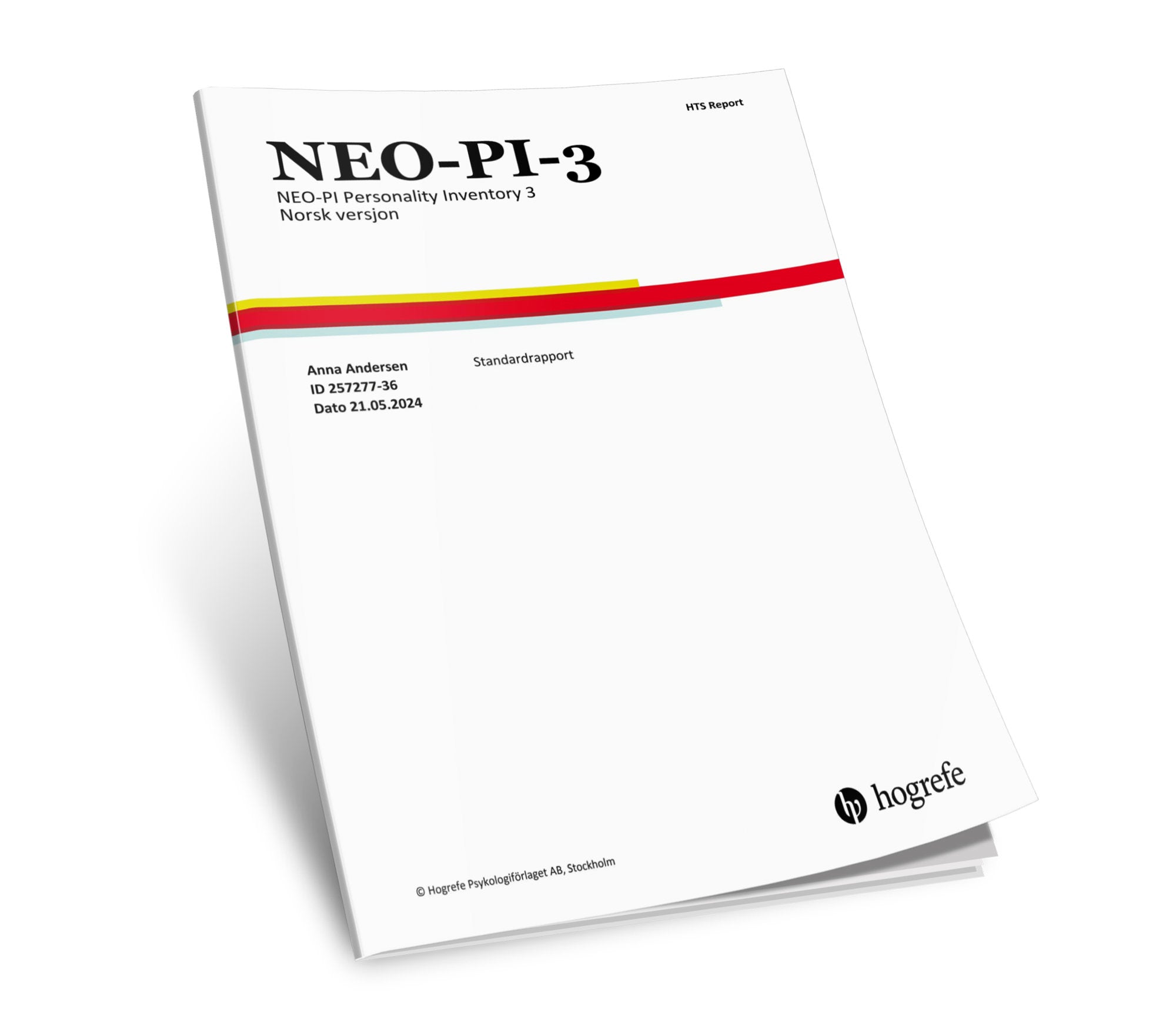 Personlighetstest NEO-PI-3 med tilbakemelding fra psykolog ...